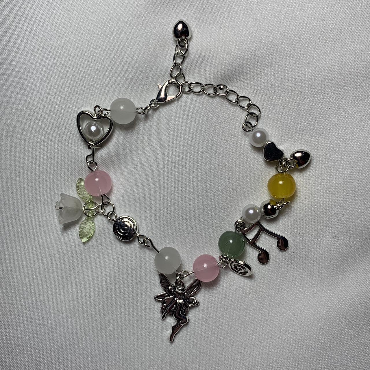 beatopia fairy bracelet 💐 - handmade charm... - Depop