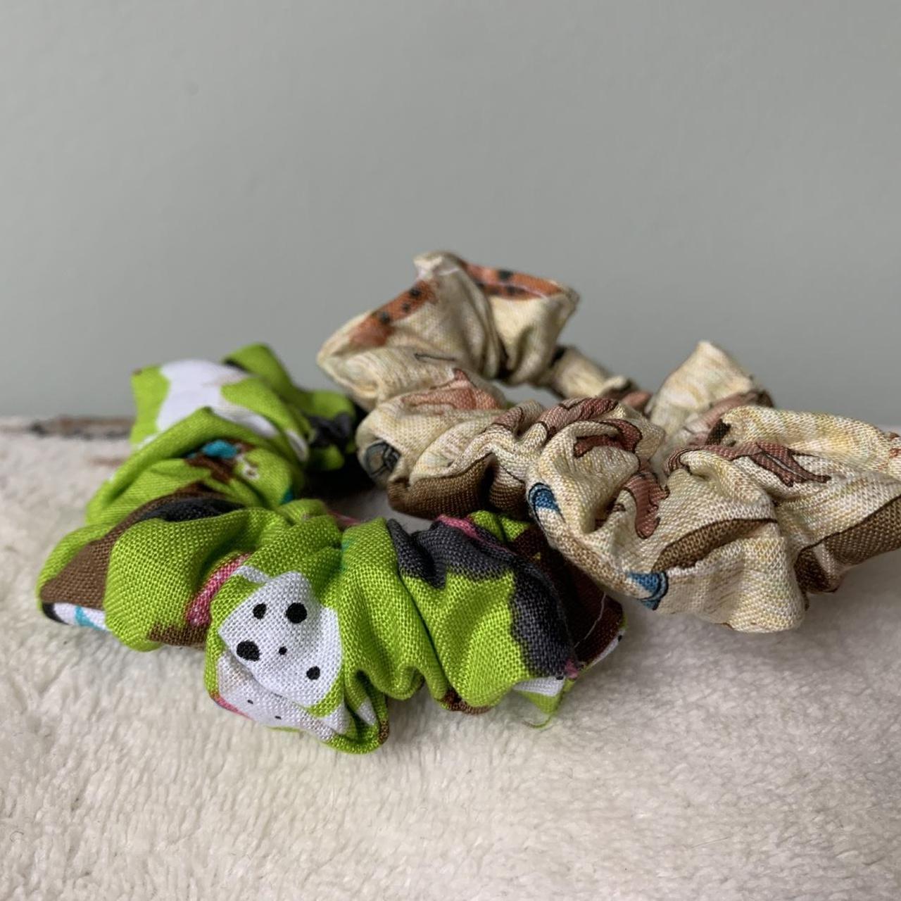 Dog and Pig Scrunchies, New Handmade | Depop