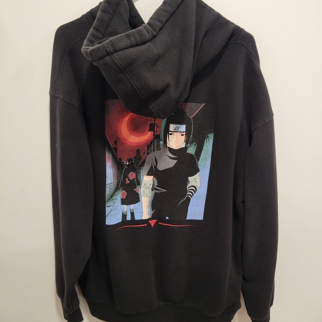 Anime Naruto Hypland collaboration Uchiha hoodie.... | Depop