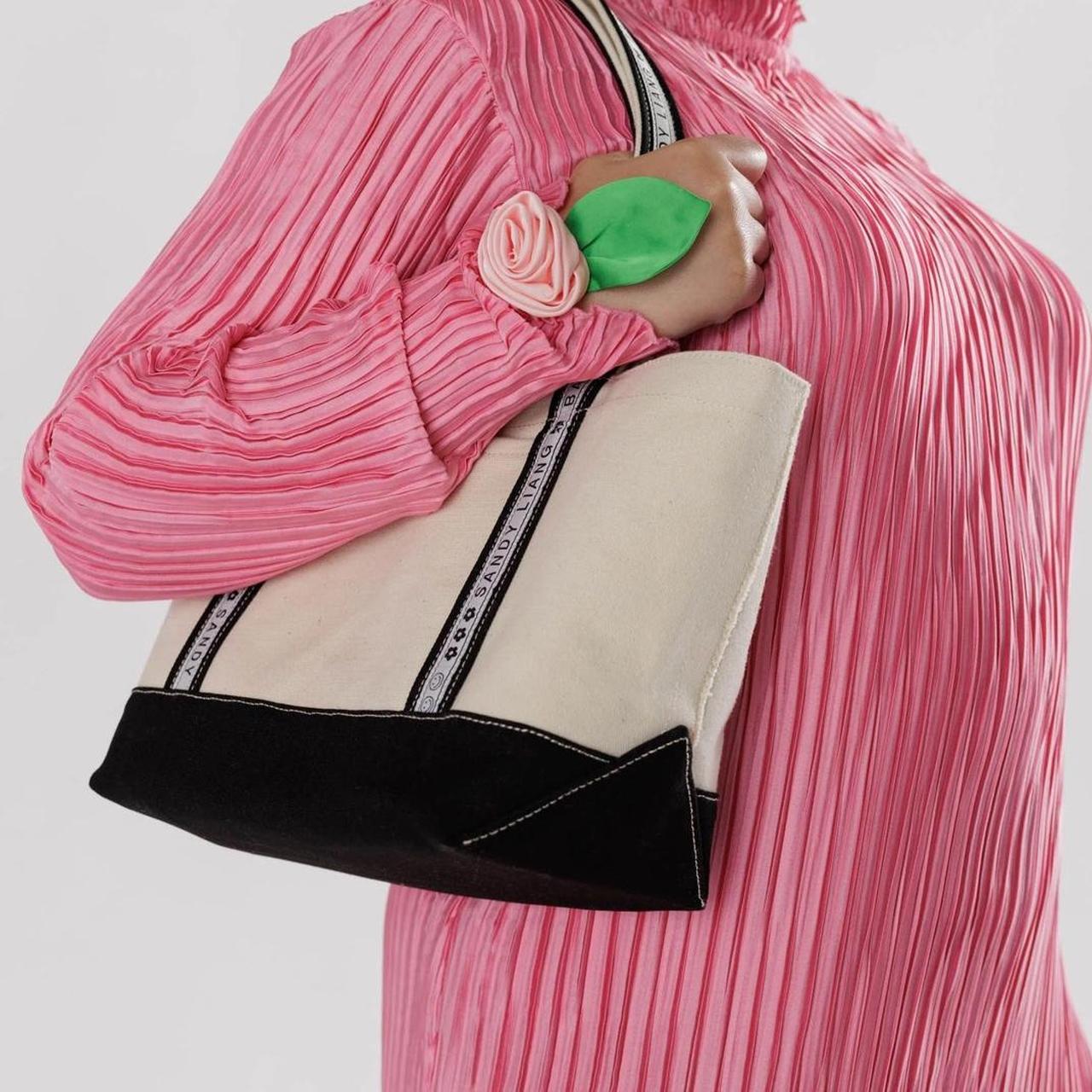 Sandy Liang x BAGGU small heavyweight canvas... - Depop