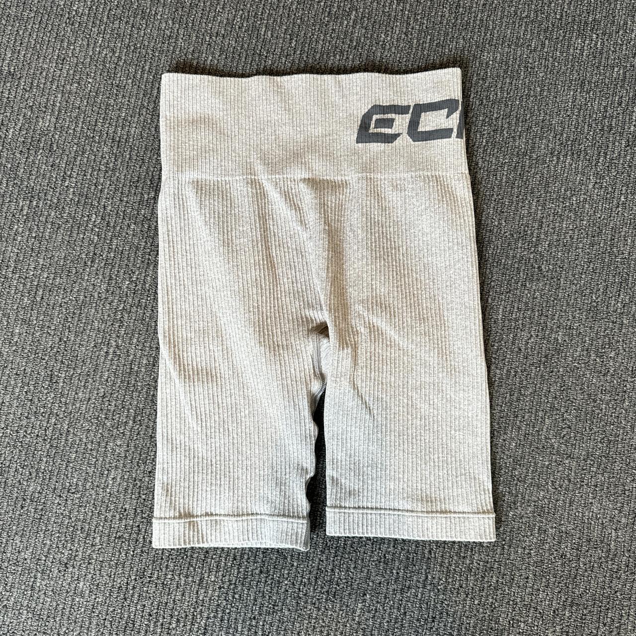 Echt ribbed bike shorts size small - Depop