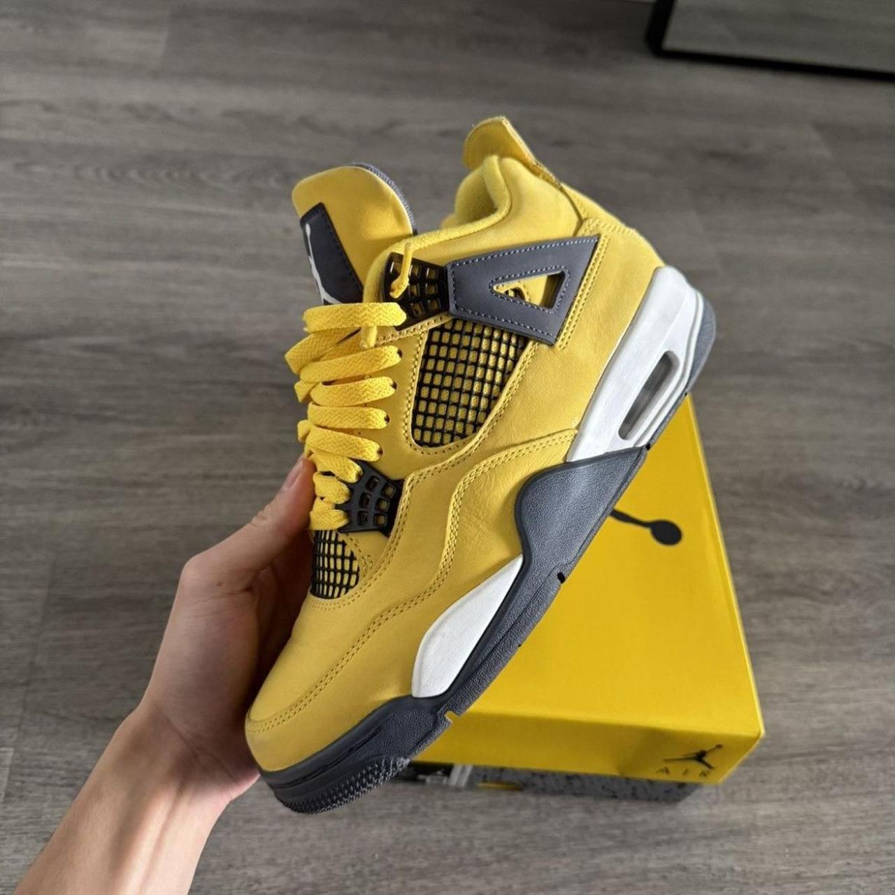 Nike Air Jordan 4 Lightning size 8 Size... | Depop