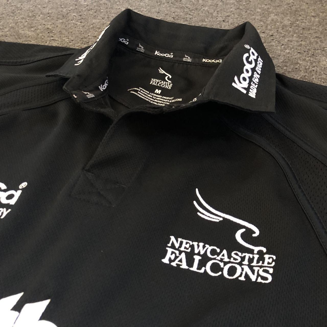Newcastle Falcons Rugby shirt (2000s) Great... - Depop