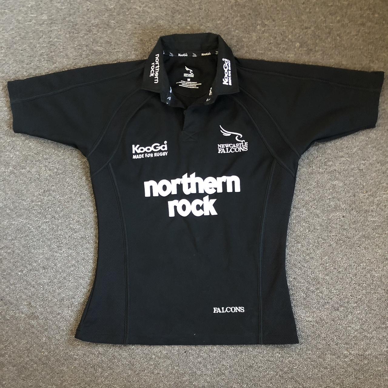 Newcastle Falcons Rugby shirt (2000s) Great... - Depop