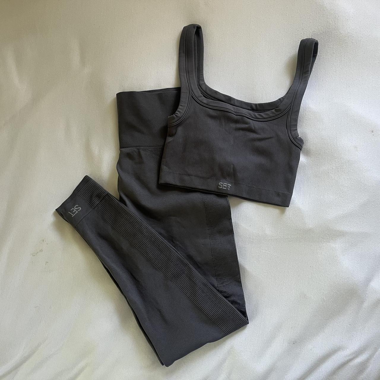 SET Active workout set Sculptflex leggings and box... - Depop