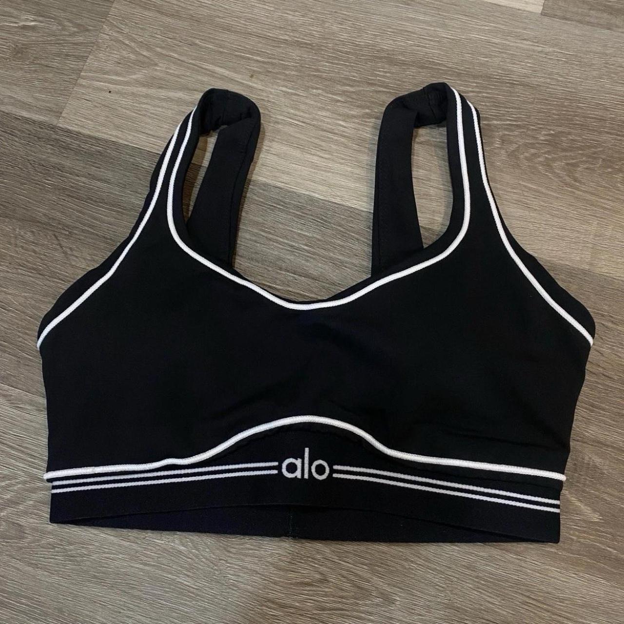 ALO set XS black activewear, sports bra,... | Depop