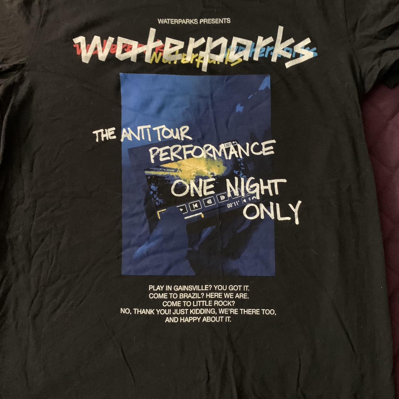 Waterparks anti tour shirt. Size large #waterparks... - Depop