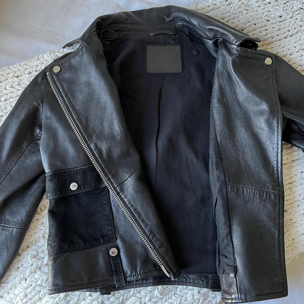 IRO Women's Black Jacket | Depop