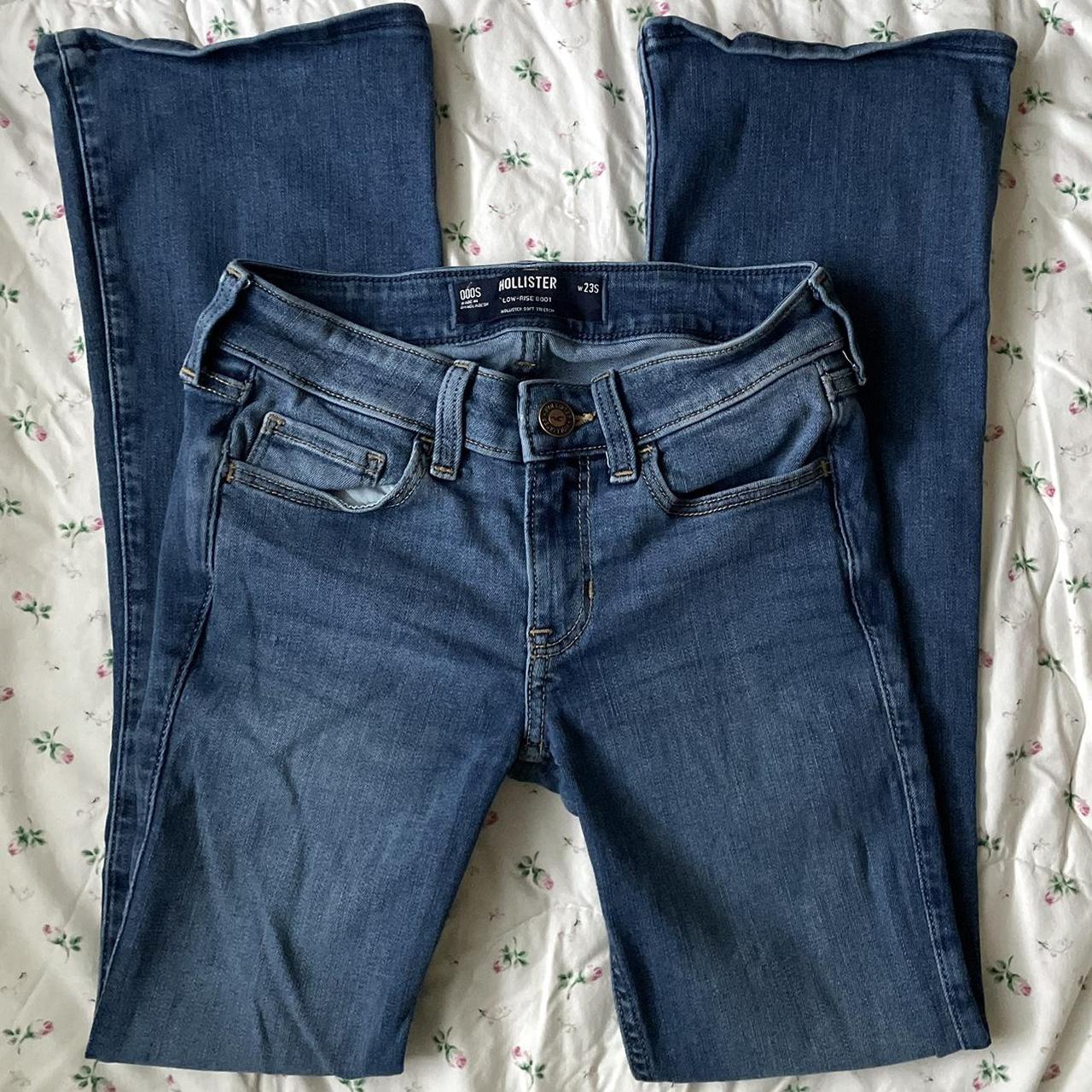 hollister low rise downtown girl jeans! ꒰ᐢ.... - Depop