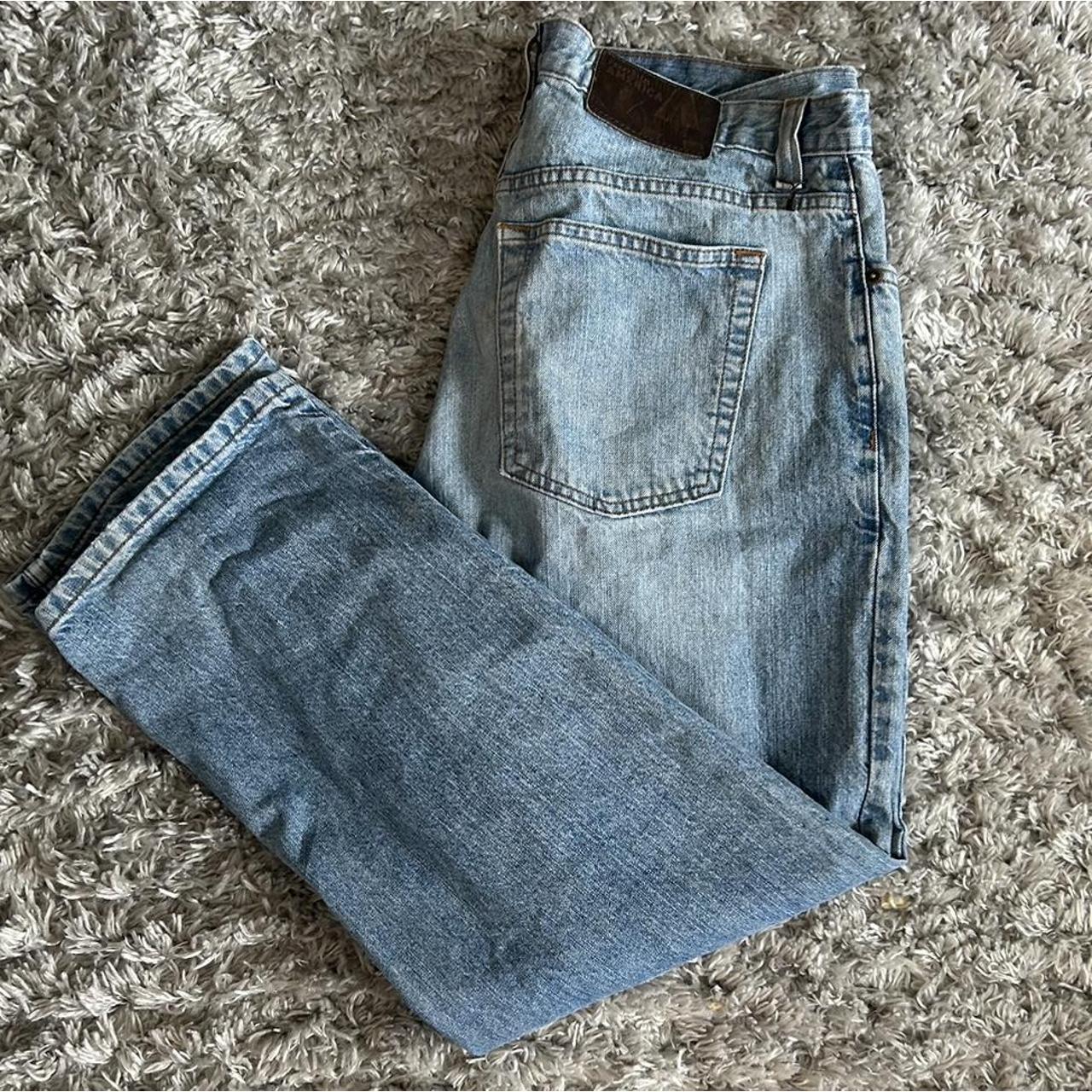 Pery Ellis America jeans super great wash size... - Depop