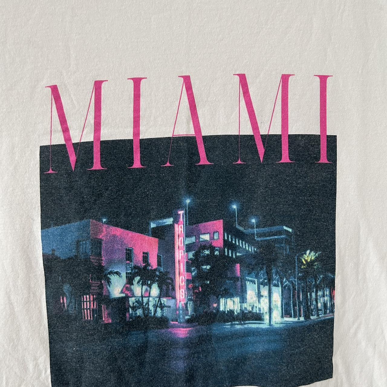 Graphic Miami vice tee. Graphic tee worn very few... - Depop