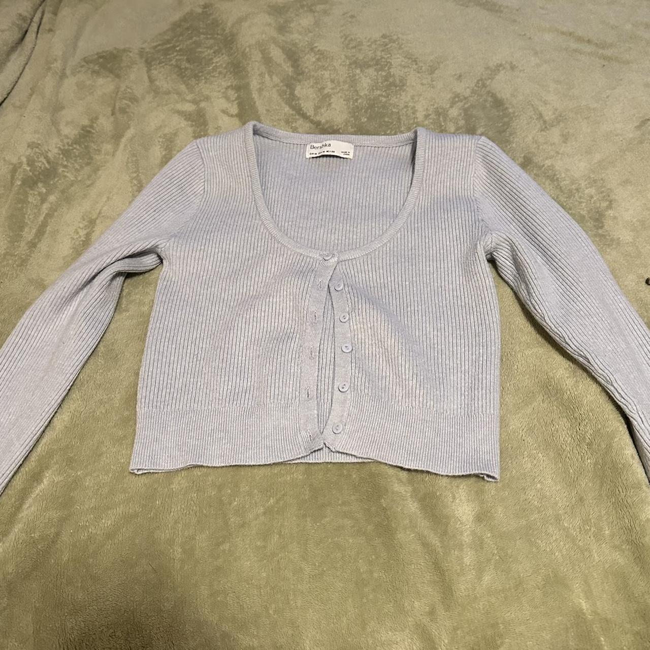 periwinkle cardigan - Depop
