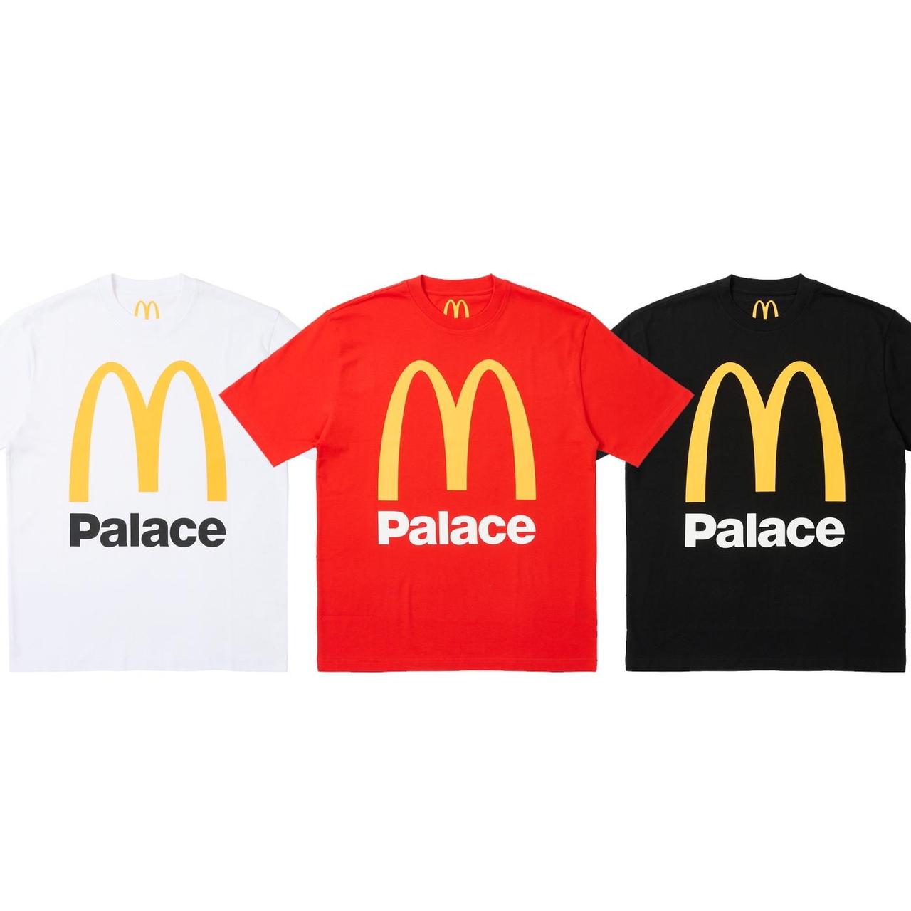 Black palace McDonald’s collab that size small - Depop