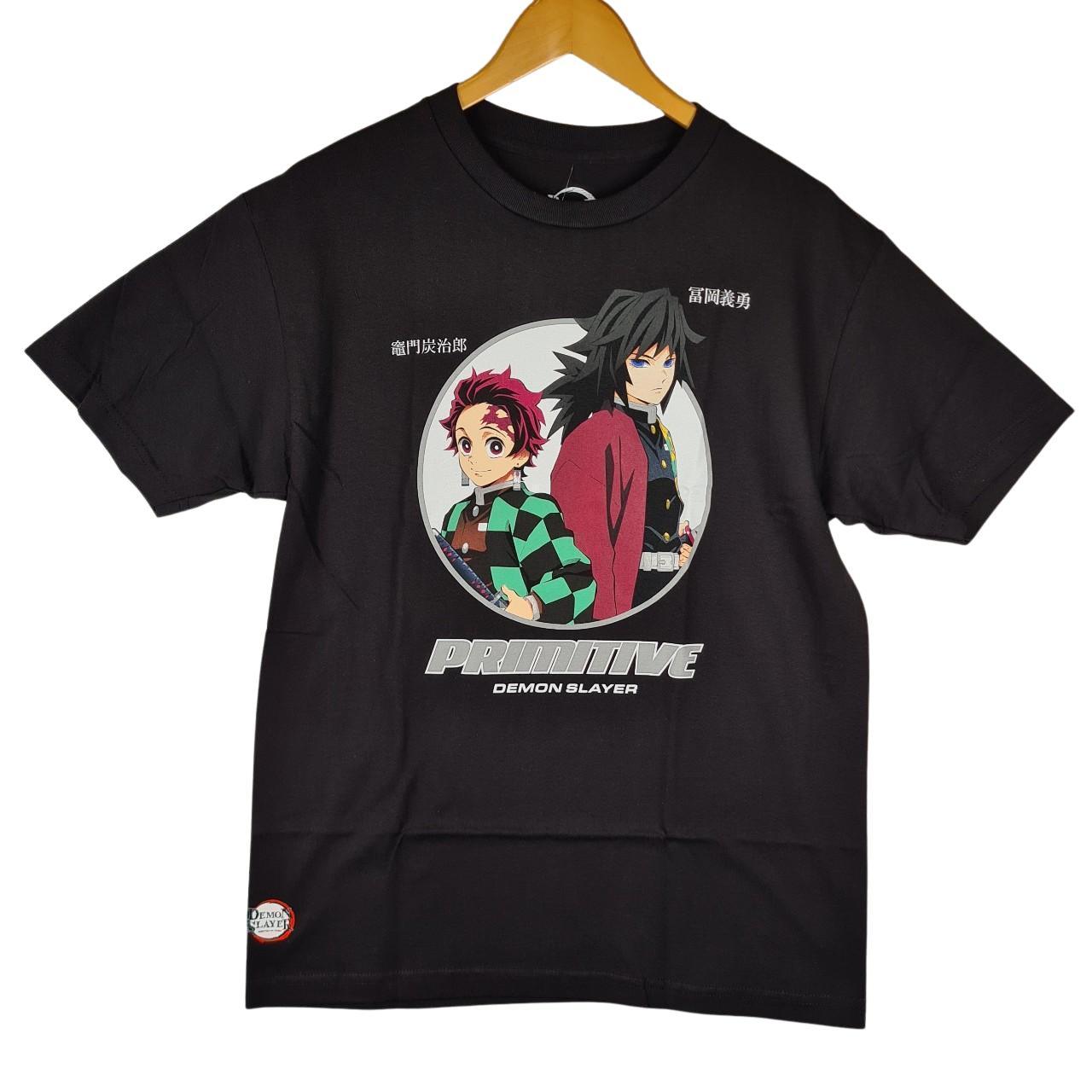 Primitive Skateboards X Demon Slayer Tee. Brand new... - Depop