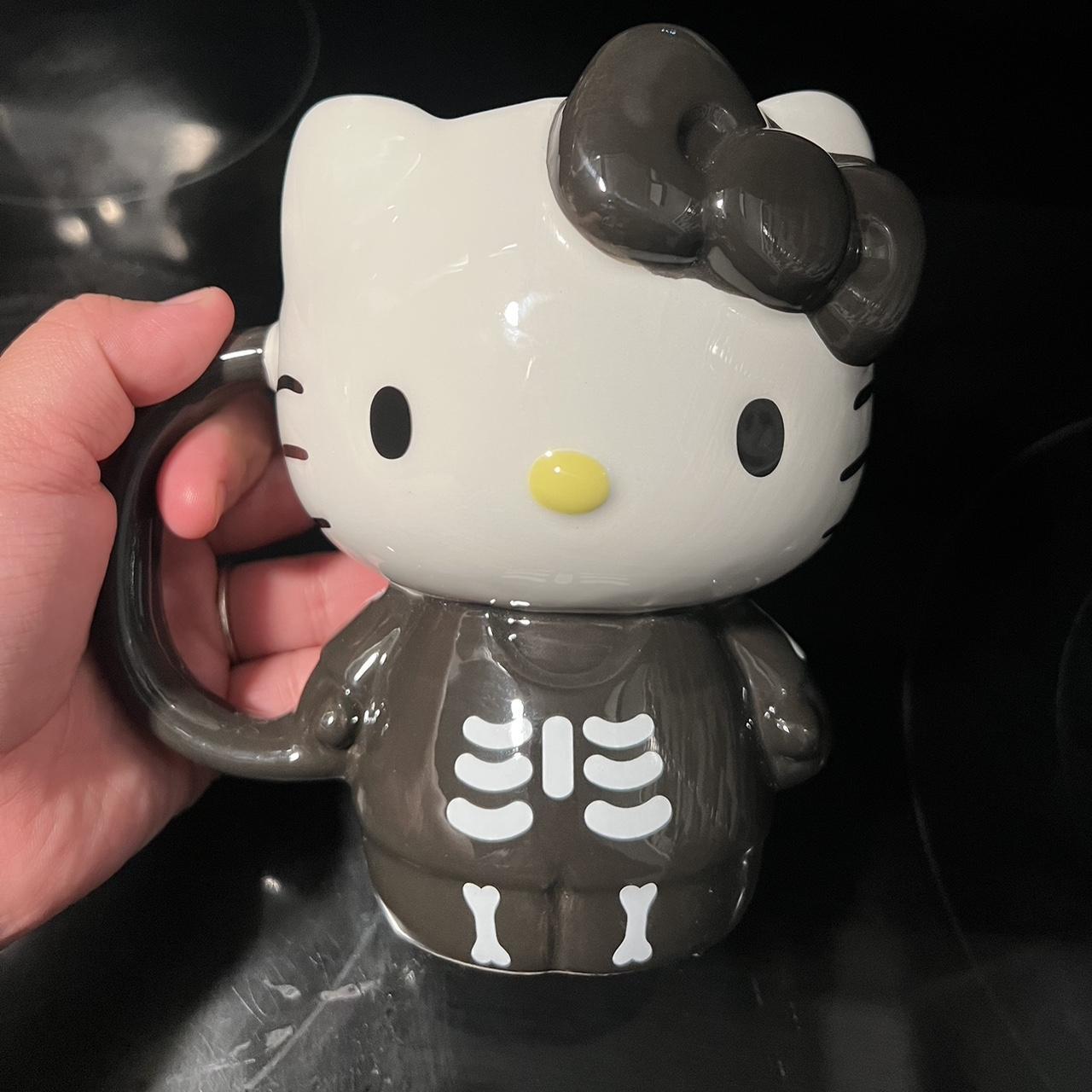 Hello kitty skeleton mug 💀 brand new 💀 ready to be... - Depop