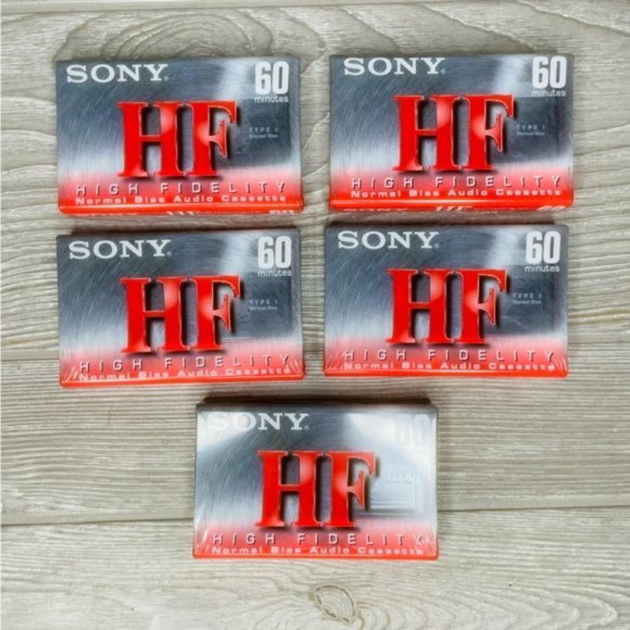 6 sealed new Sony High Fidelity Audio Cassette 60... - Depop