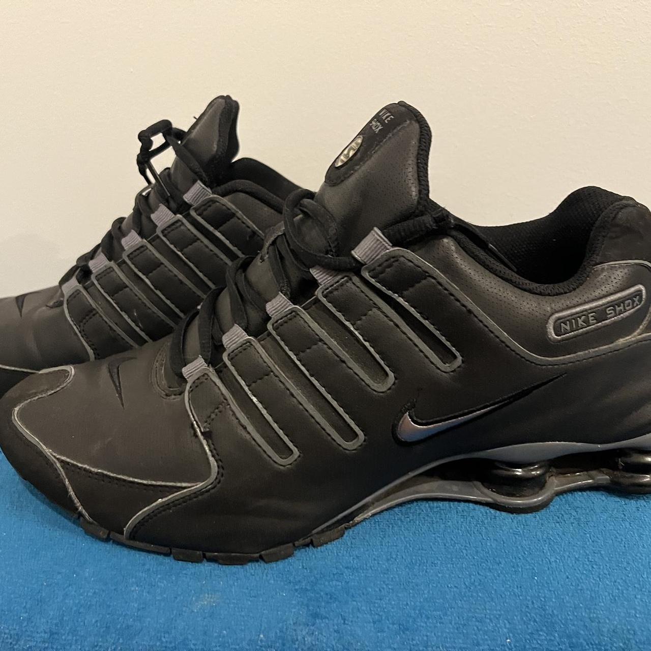 Nike Shox Black UK 10 US 11 men’s. Excellent... - Depop