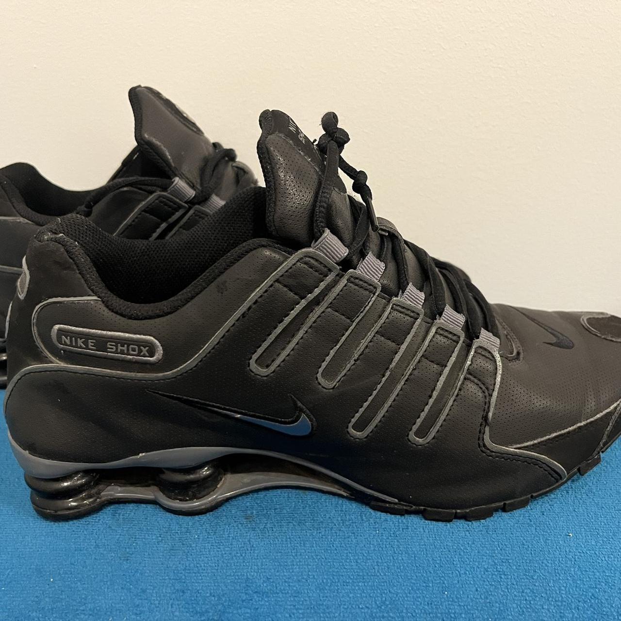 Nike Shox Black UK 10 US 11 men’s. Excellent... - Depop