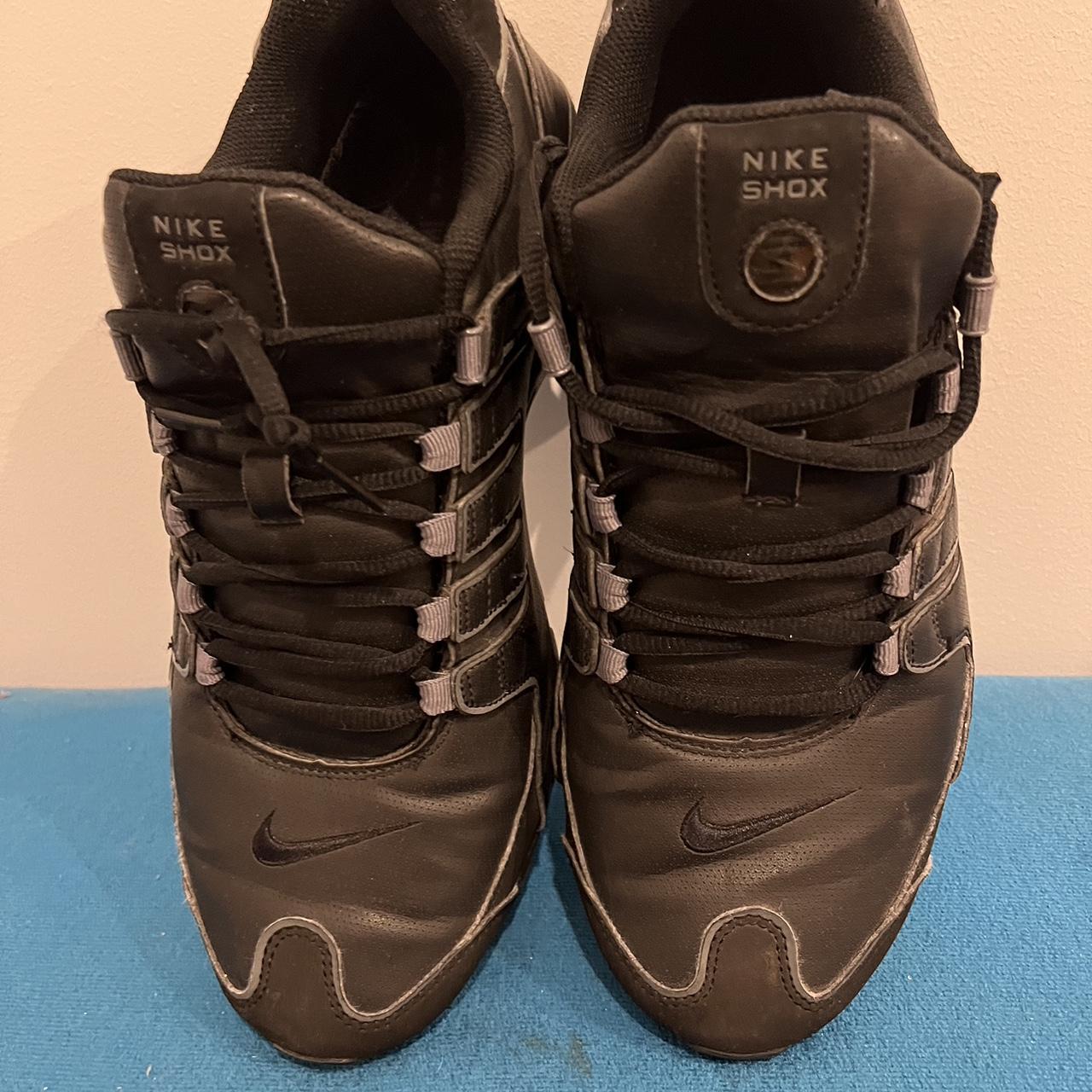 Nike Shox Black UK 10 US 11 men’s. Excellent... - Depop