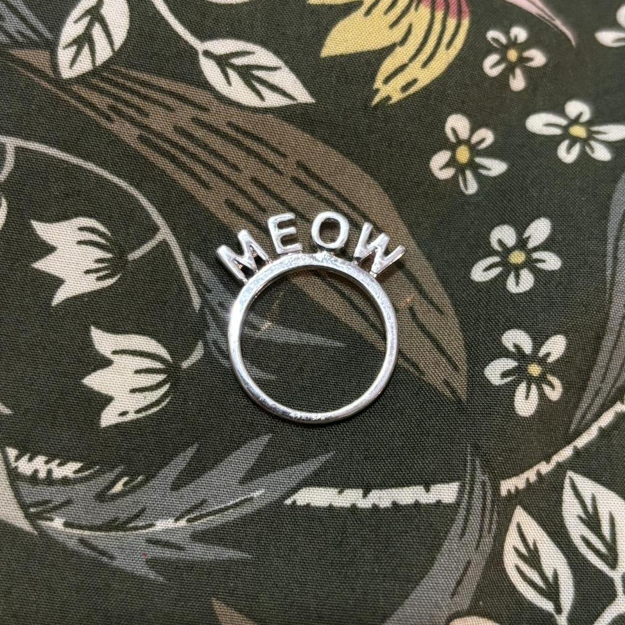 meow ring - Depop