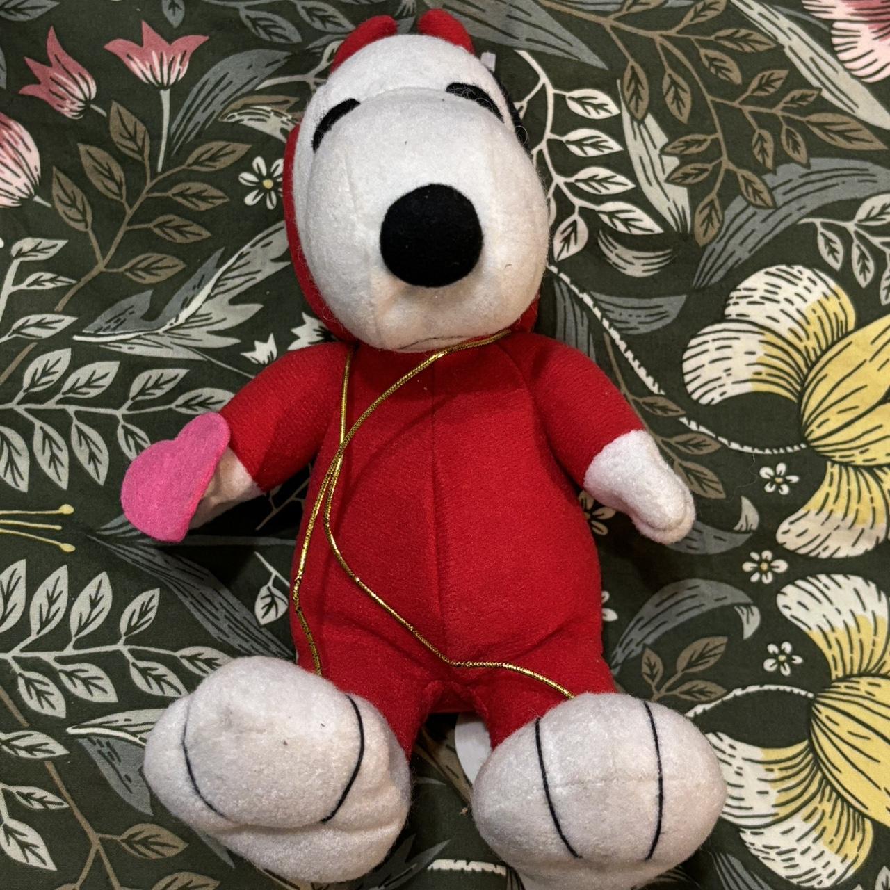 Snoopy plushie in a costume 🩷 #snoopy #plushie - Depop