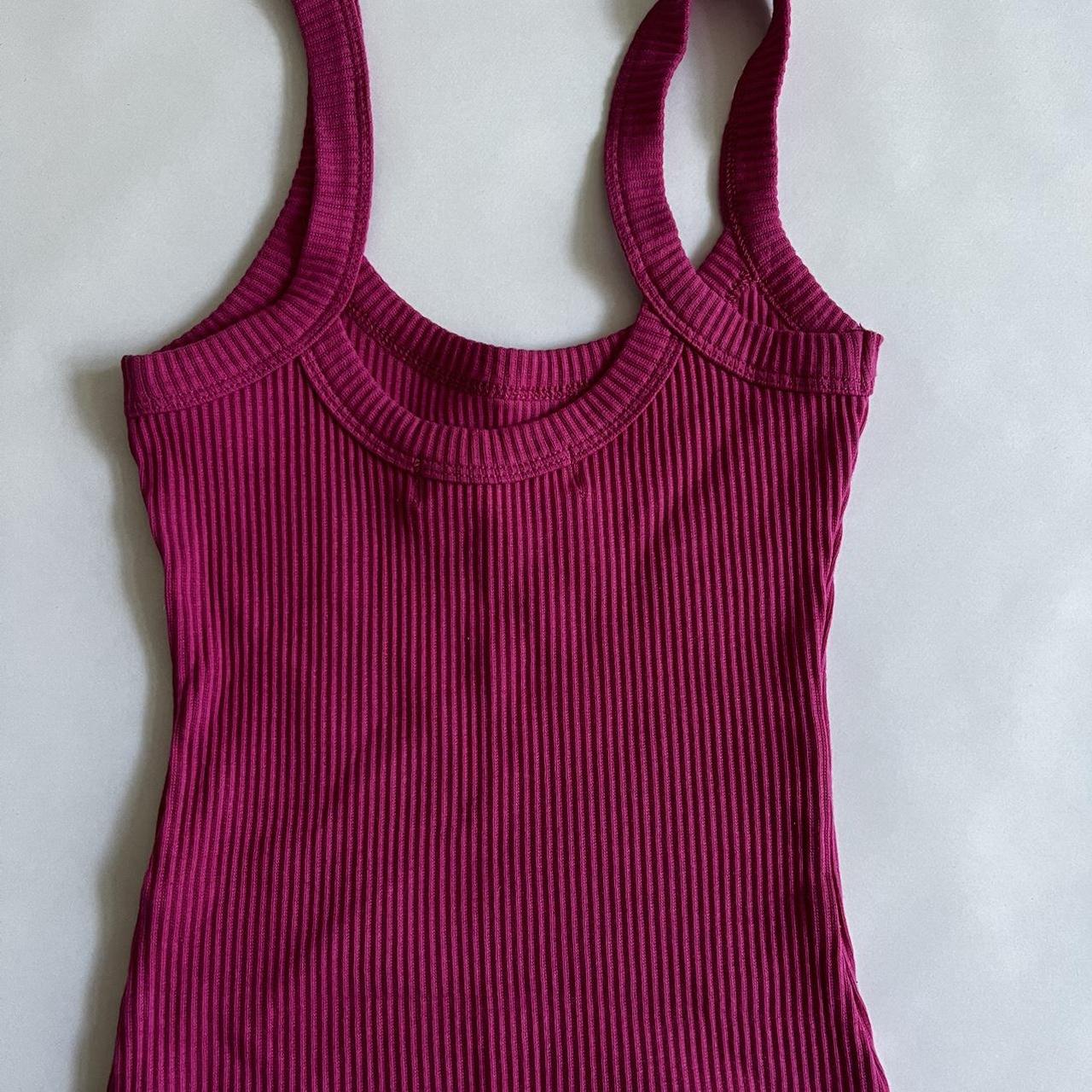 Supre xxs hot pink singlet top Barbie core Never worn - Depop