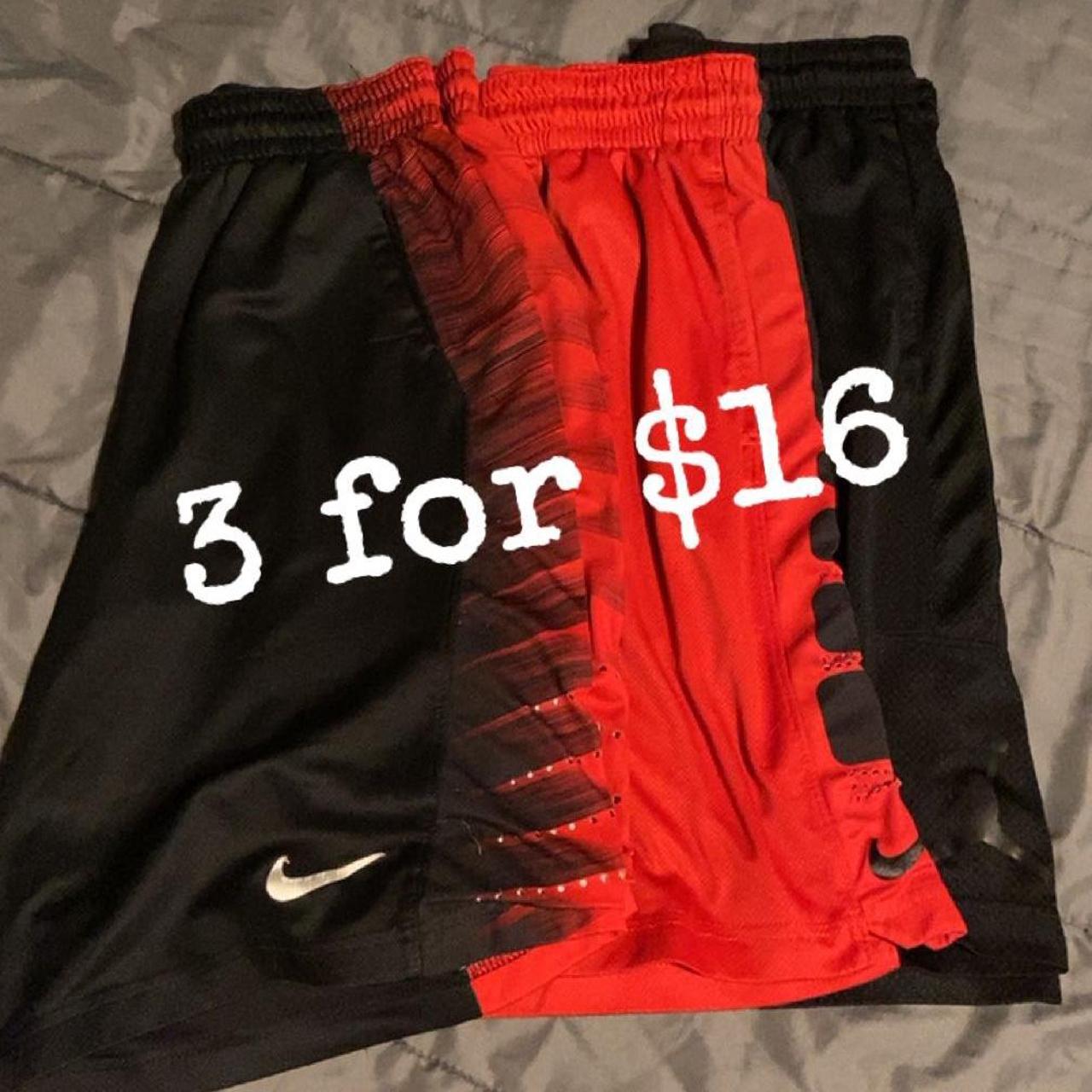 Men’s Basketball Shorts Bundle, black jordan shorts... - Depop