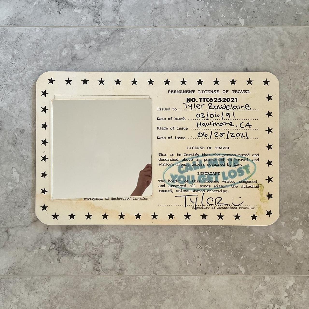 Custom Handmade Tyler the Creator Mirror OTHER... | Depop