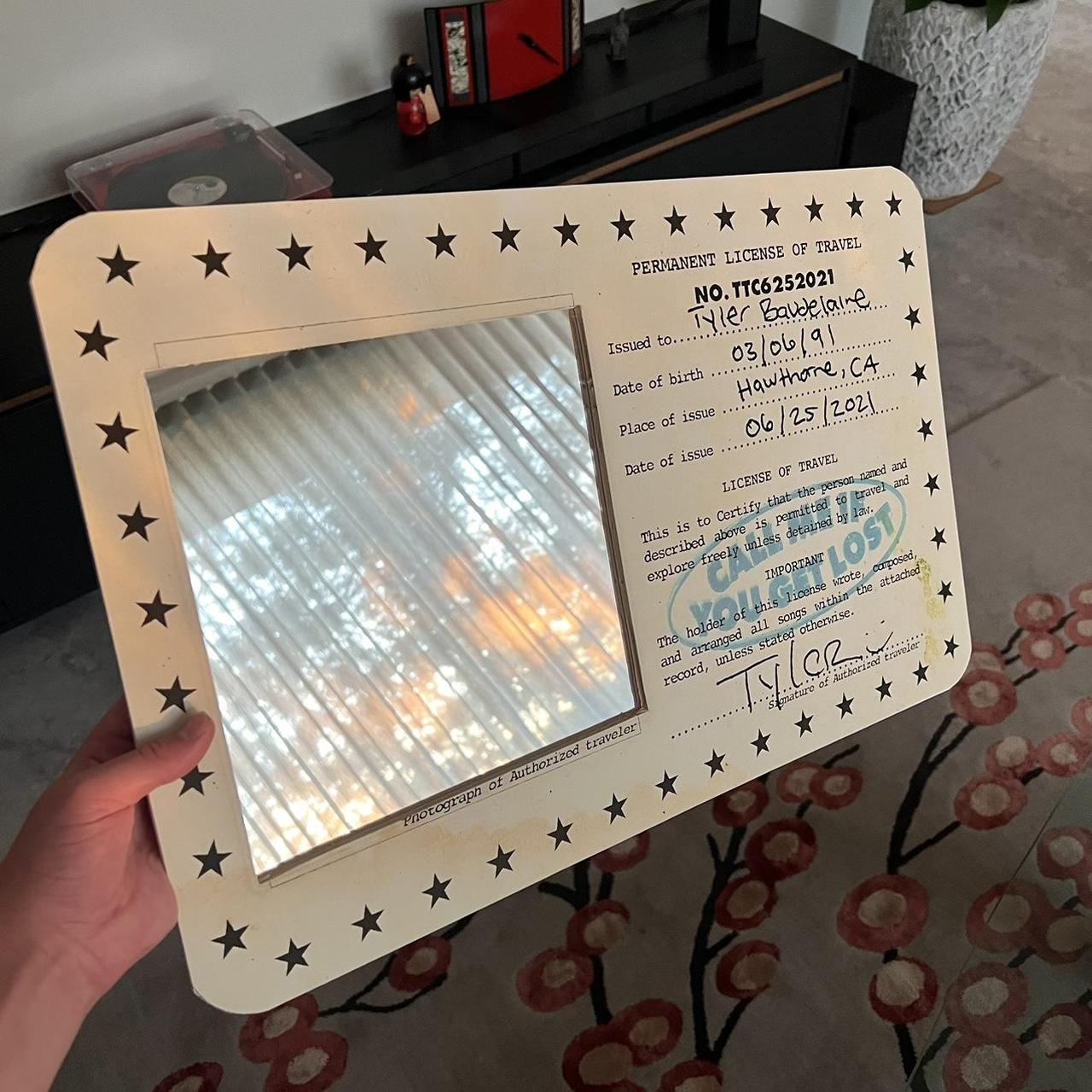 Custom Handmade Tyler the Creator Mirror OTHER... | Depop