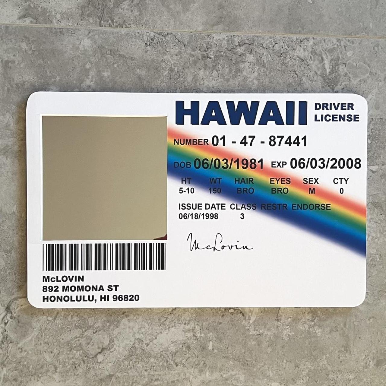 Custom Handmade Superbad McLovin Mirror This mirror... - Depop