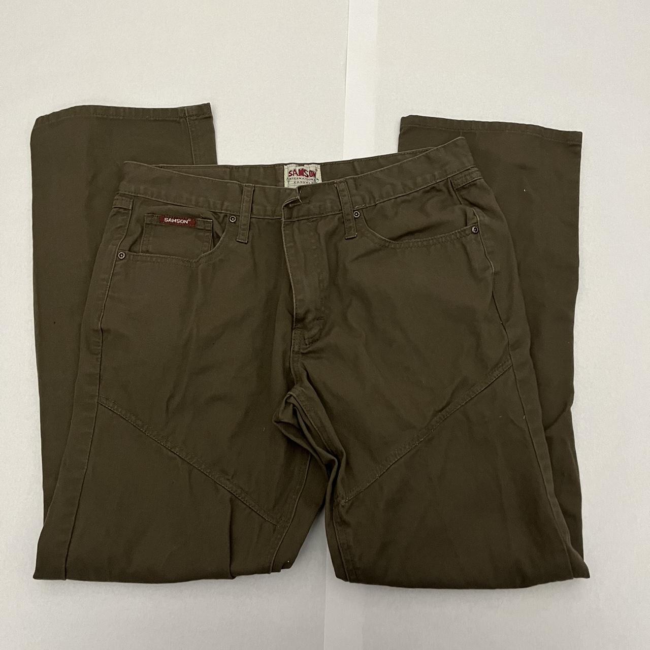 Brown Samson Work Pants Size 34 - Depop
