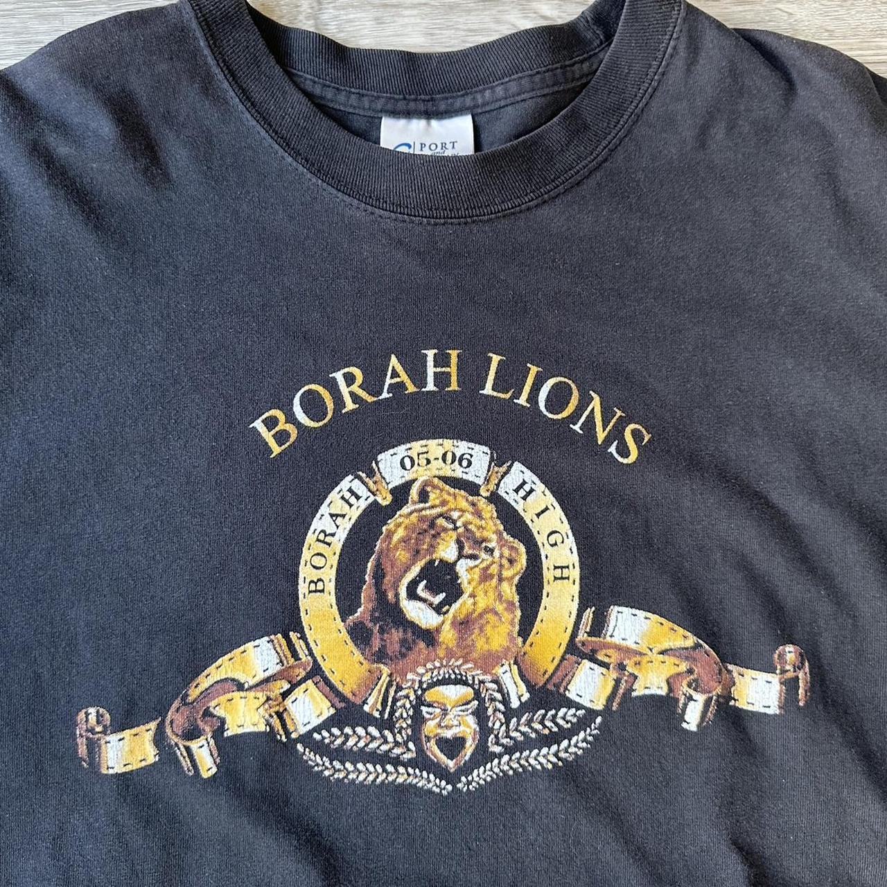 Vintage Black Borah Lions gate T-shirt Super clean... - Depop