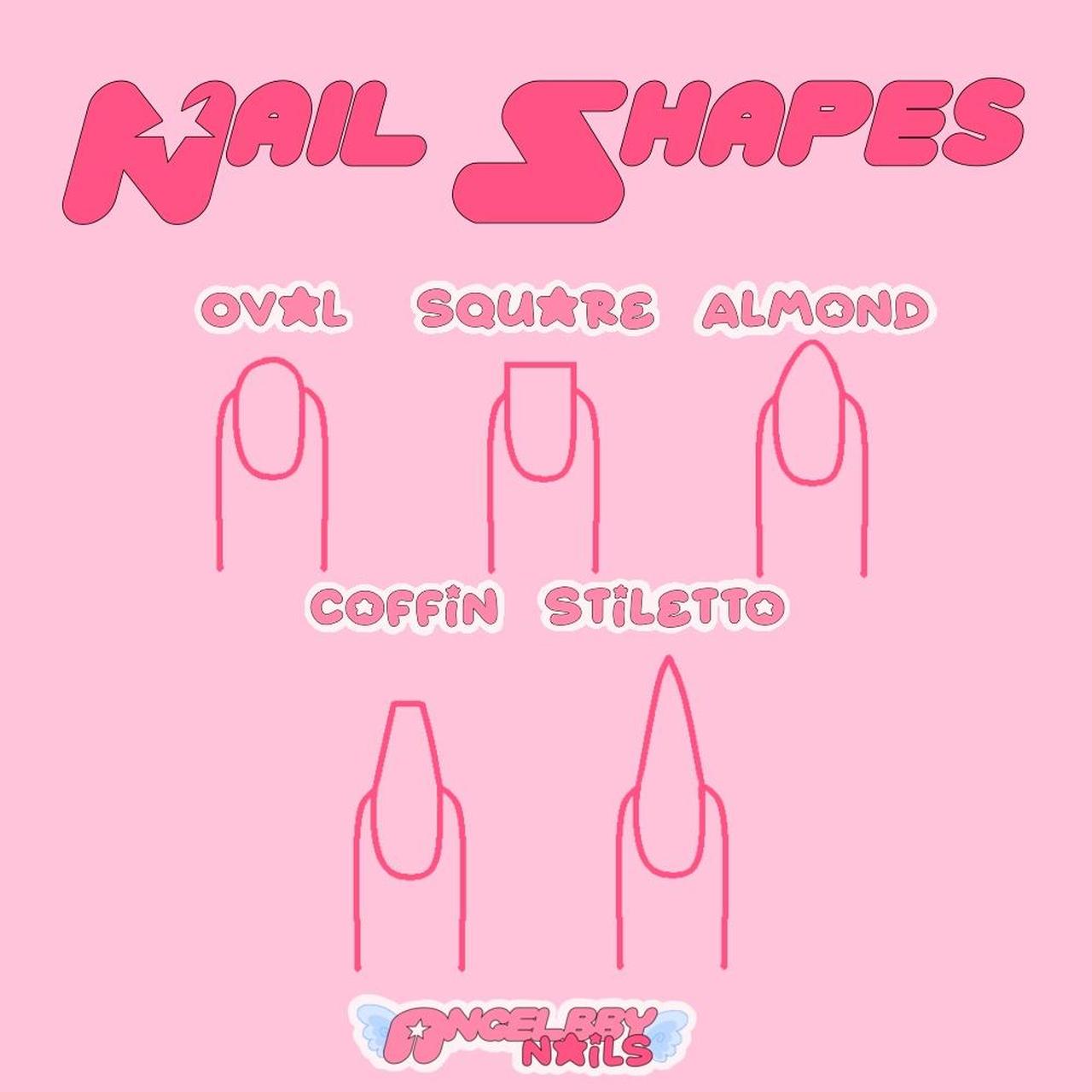 Alastor Hazbin Hotel Each nail set has 10 nails... - Depop