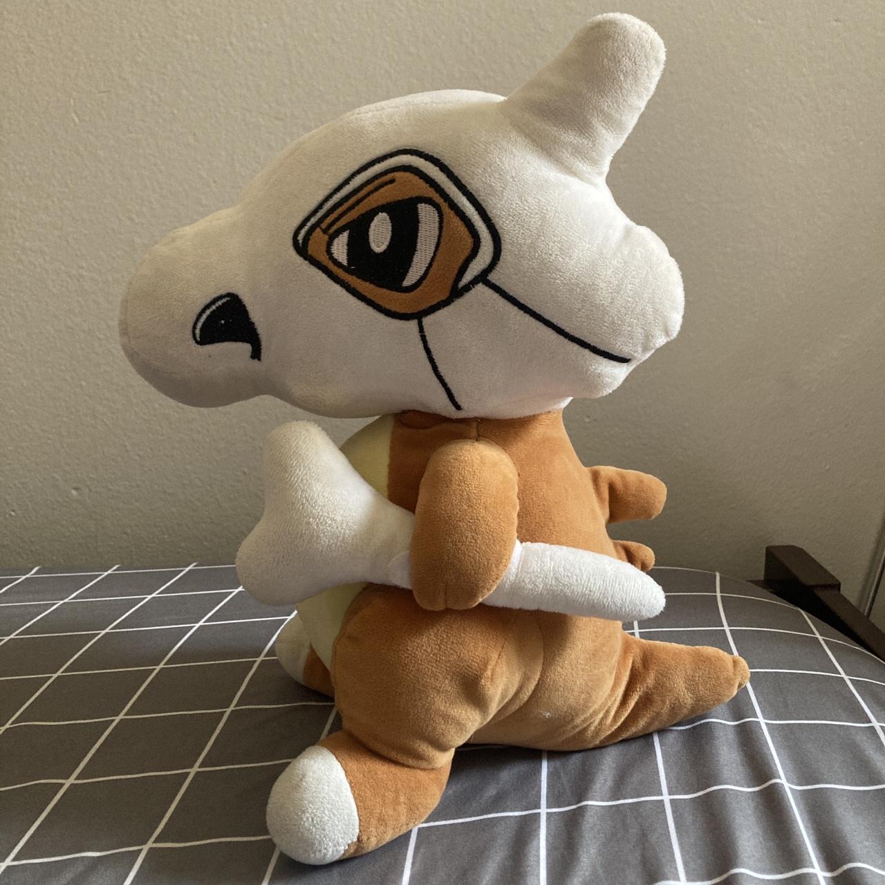 12" Cubone plushie. Good condition - Depop