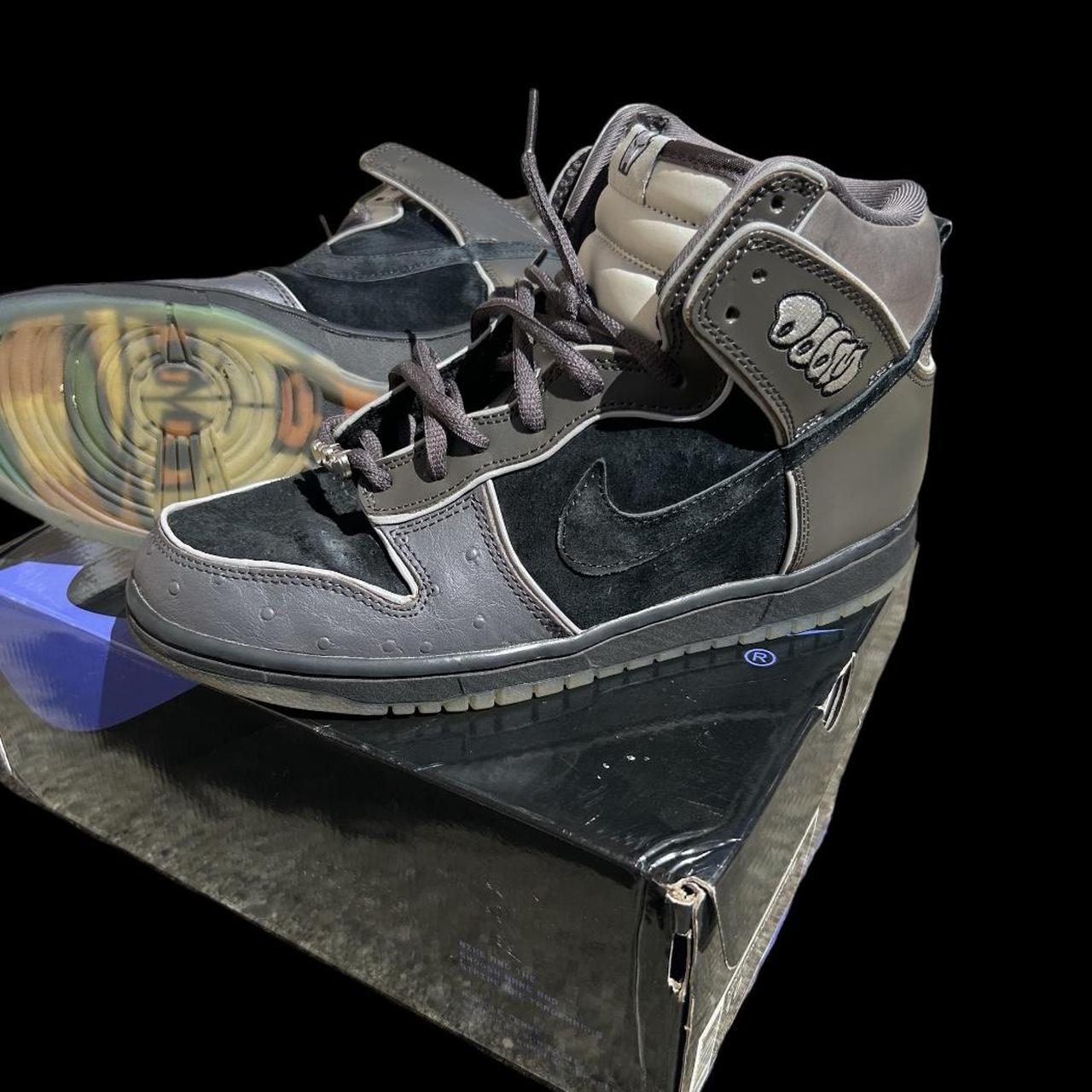 Mf doom dunks (includes red laces) please buy im... - Depop