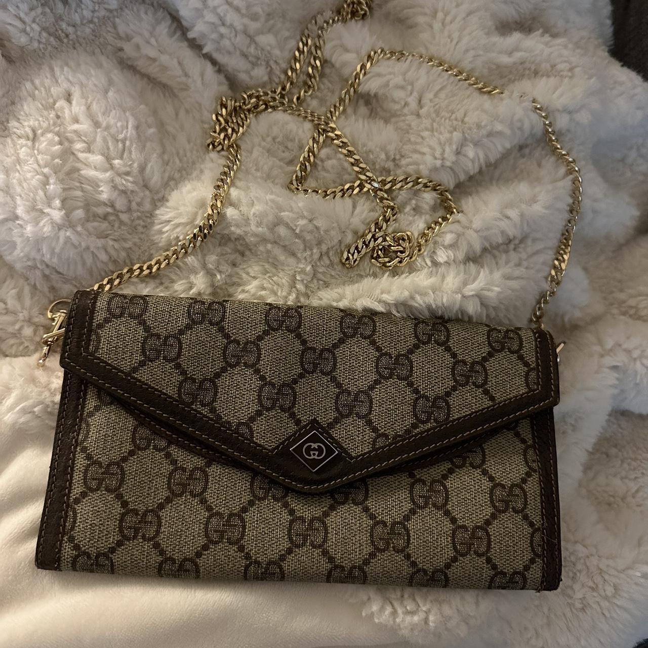 ORIGINAL- Vintage Gucci Chain Wallet. It fits my 13... - Depop