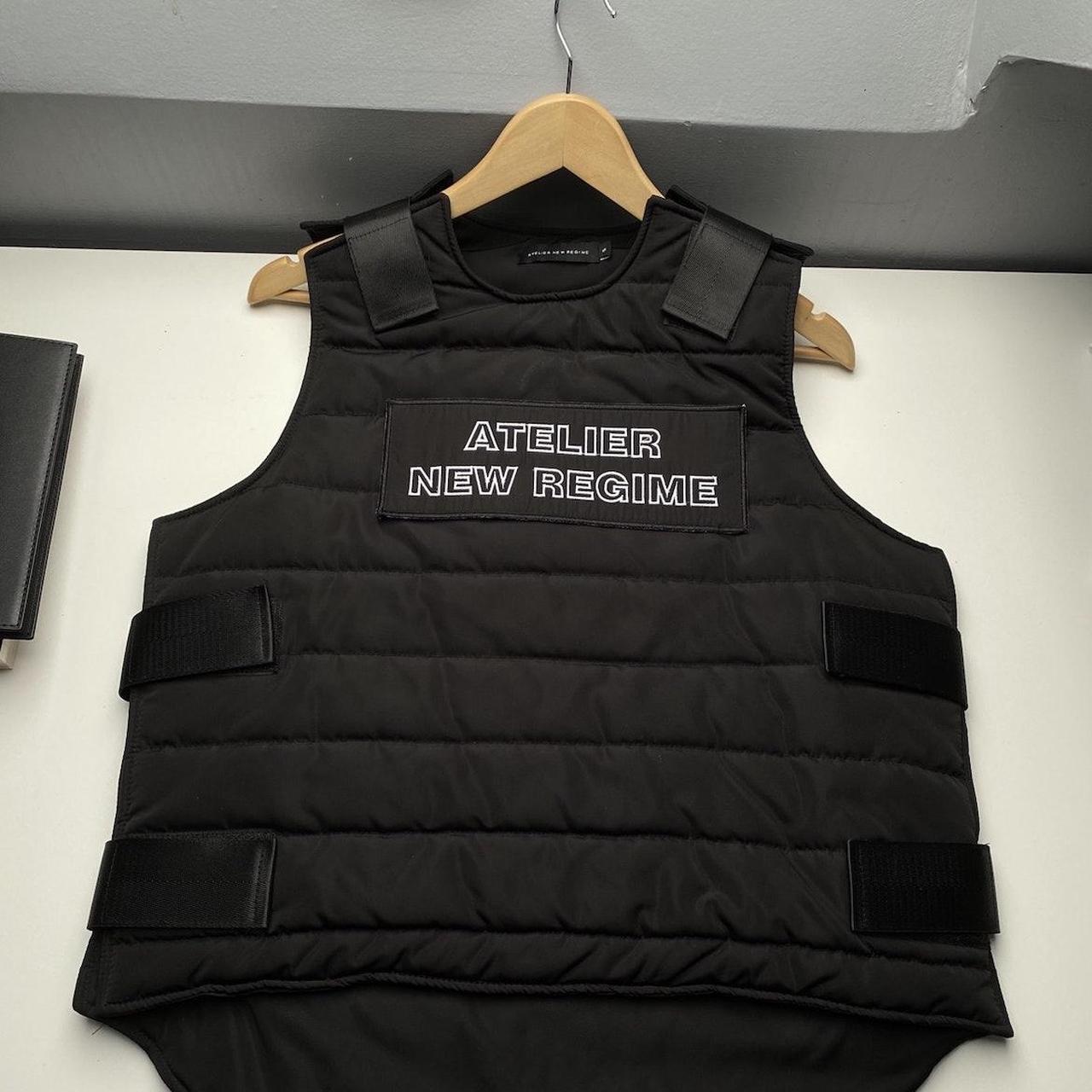 Atelier new regime black bulletproof tactical... - Depop