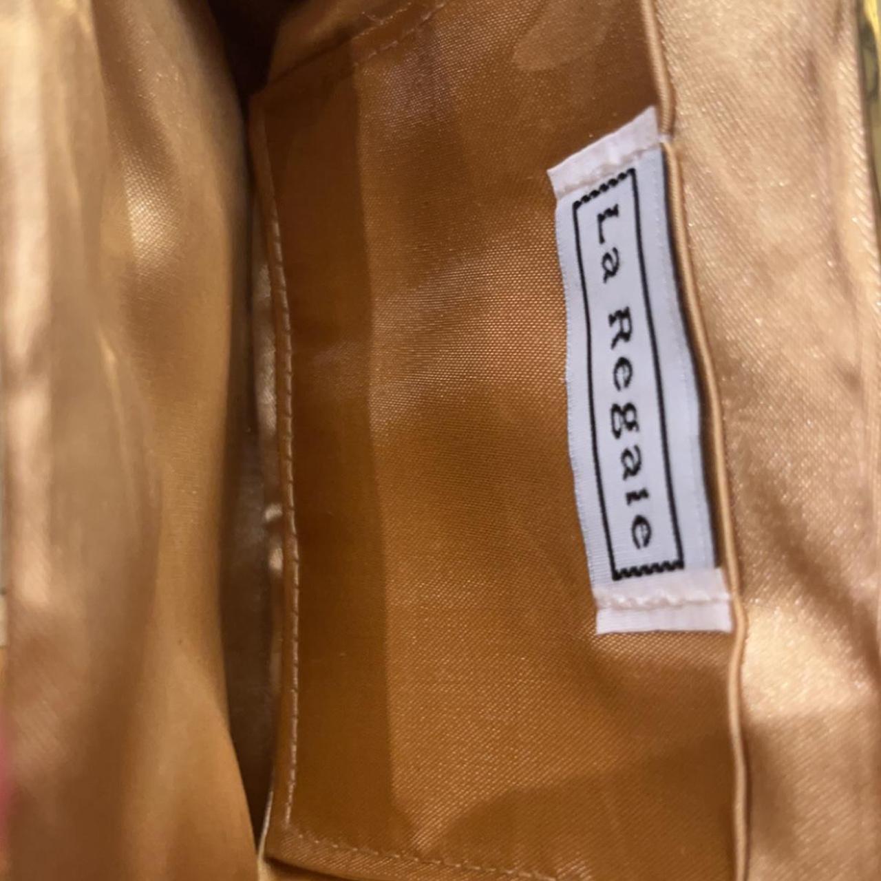 VINTAGE GOLD LA REGALE GOLD Y2K CLUTCH comes with a... - Depop