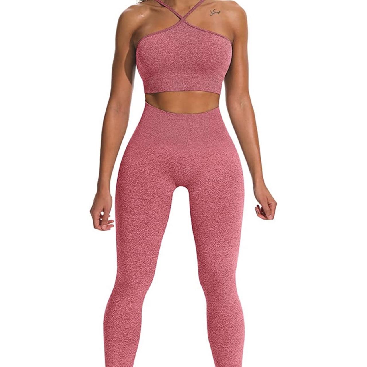 2 Piece Seamless Workout Set -High Waist/ Very... - Depop