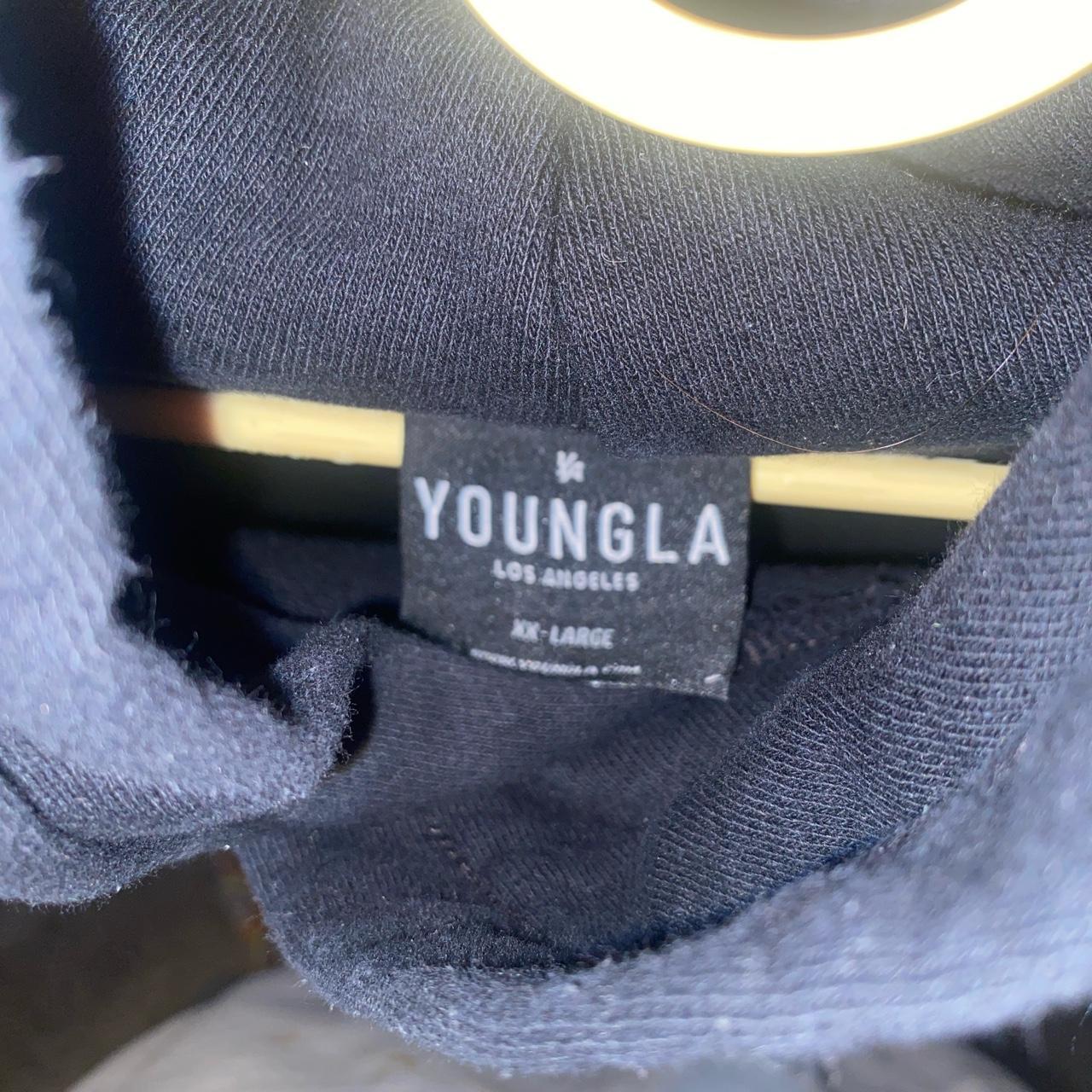 YoungLa Hoodie says XXL but fits like Large #Gym... - Depop
