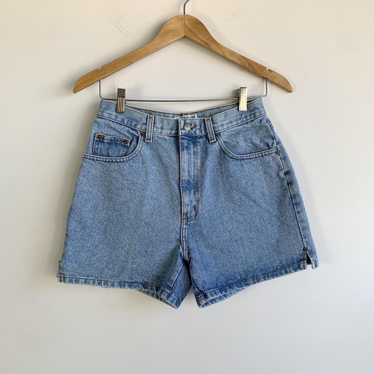 Vintage 90s denim shorts Perfect classic 90s fit... - Depop