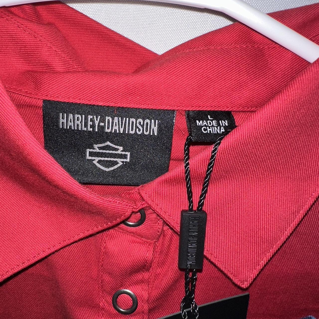 Women's Harley Davidson Pivot Performance Shirt New... - Depop