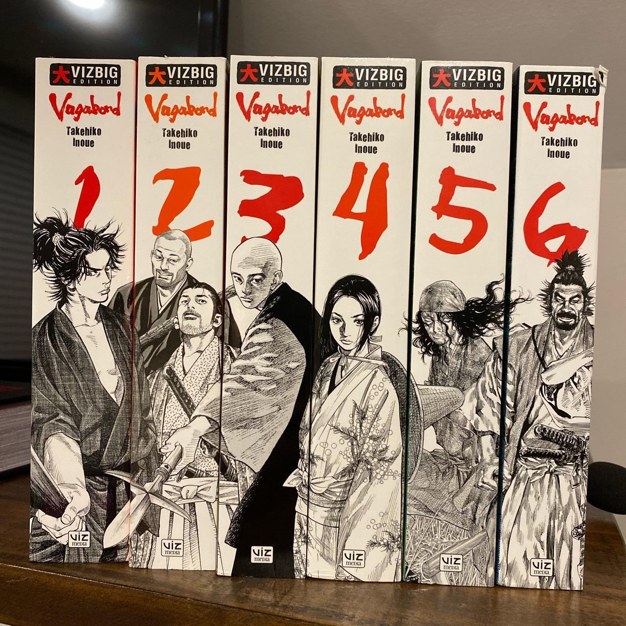 Vagabond Viz media deluxe manga 6 is the only one... - Depop