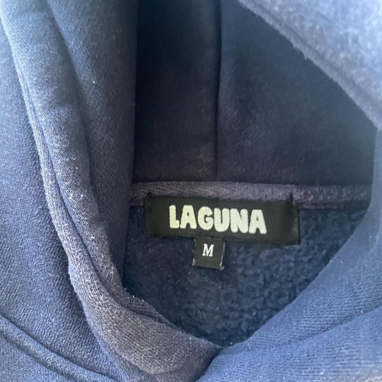 Laguna navy hoodie Size medium Perfect condition... - Depop