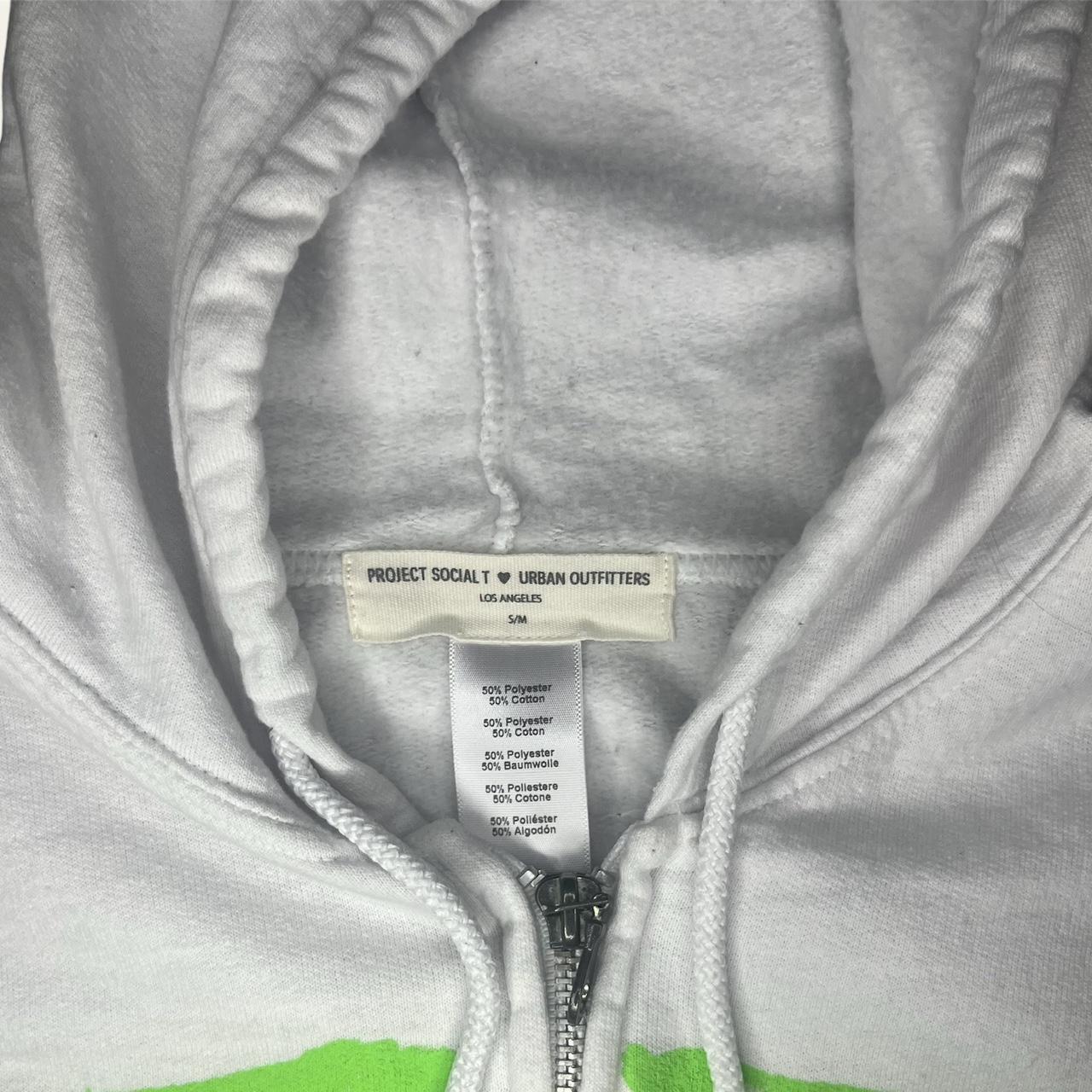 •Project Social T skeleton Zip-Up • Size S/M •... - Depop