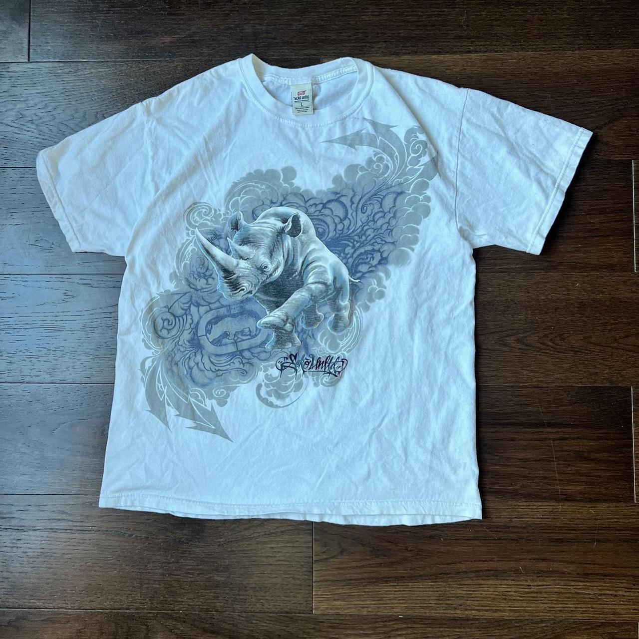 Vintage Y2K Ecko Unltd Rhino Graphic Tee. Such a... - Depop