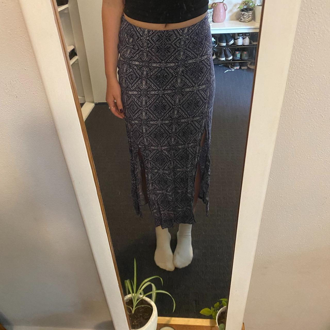 jay jays long skirt size: 8 #jayjays #boho #beach... - Depop