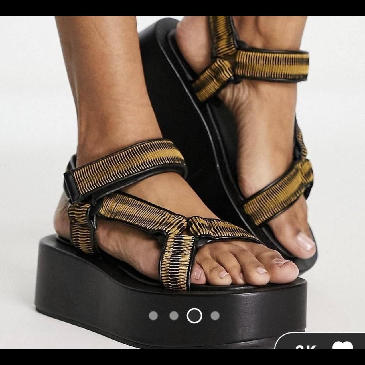 ASOS Women's multi Sandals | Depop