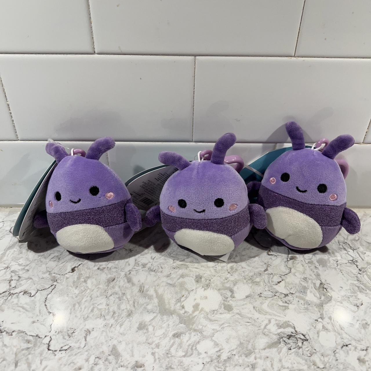 Squishmallow 3” Axel the Beetle Bug Clip Keychain... | Depop