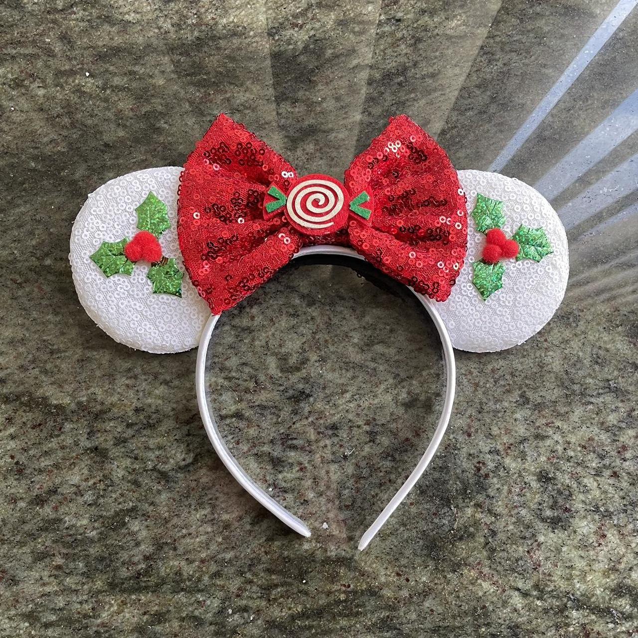 Xmas/Holiday Mickey Mouse ears - BUY ALL THREE AND... - Depop